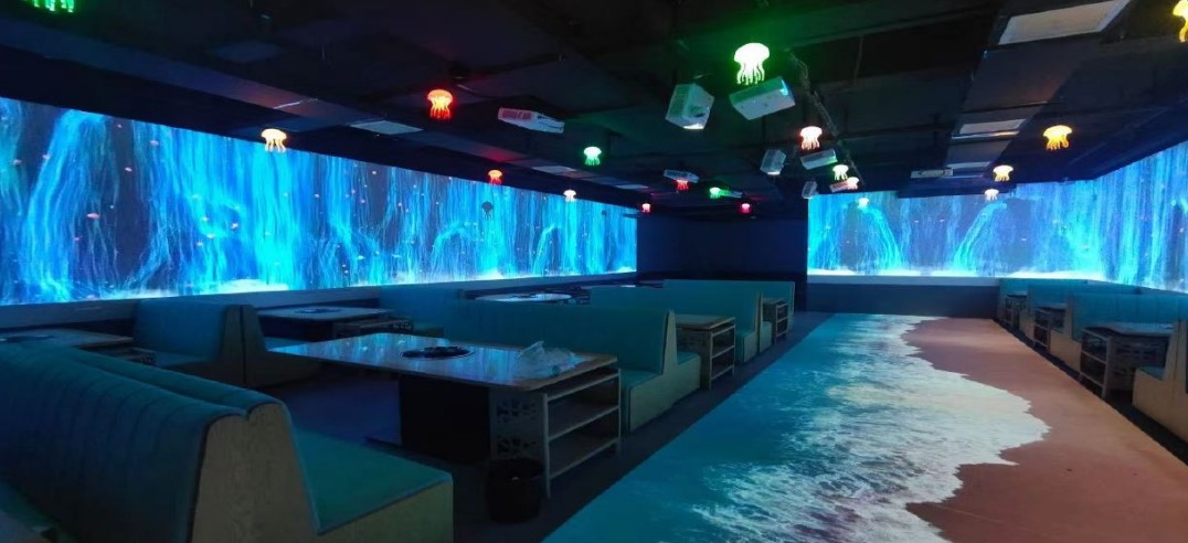 Edge Blending Projector: Solusi Tampilan Visual Lebar