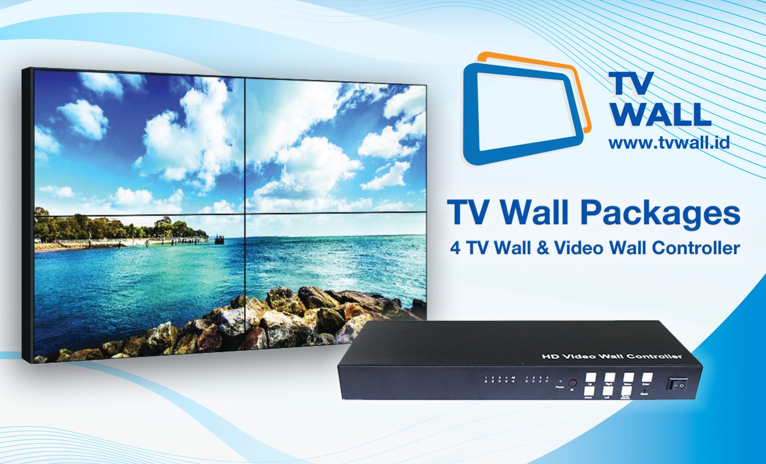 TV Wall Indonesia - Video Wall Display, Controller, Pro AV